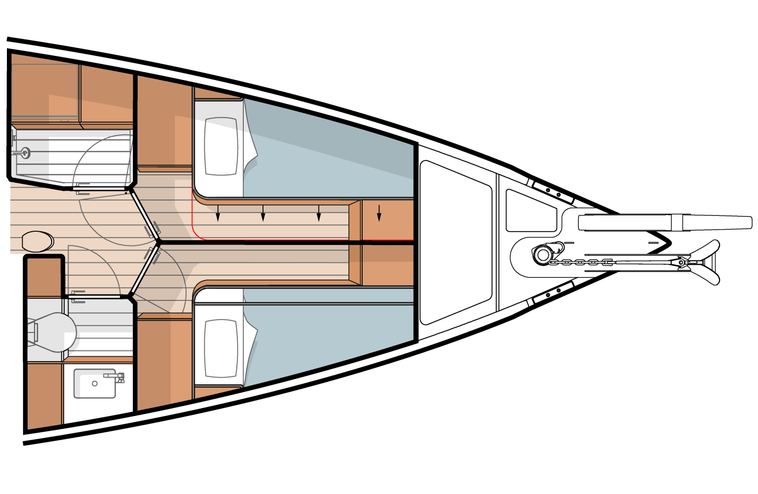 Kraken 50 - 50 ft Sailing Yachts from Kraken Yachts