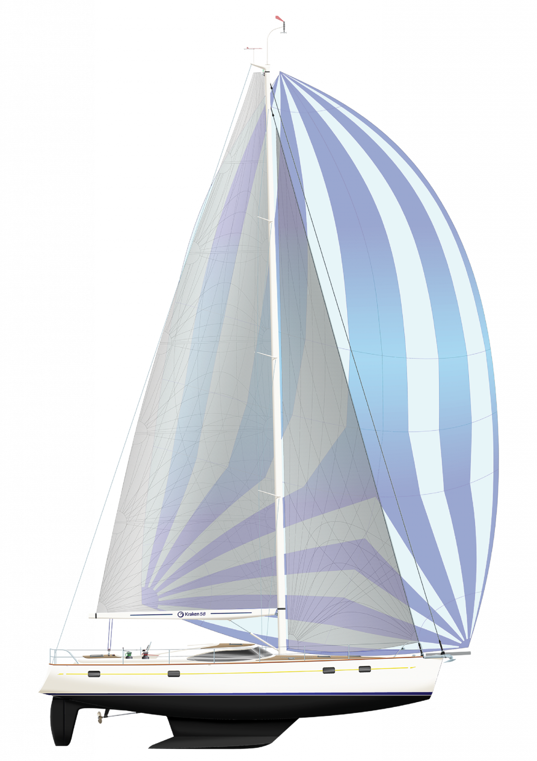 Kraken 58 - 58 ft sailing yachts from Kraken Yachts